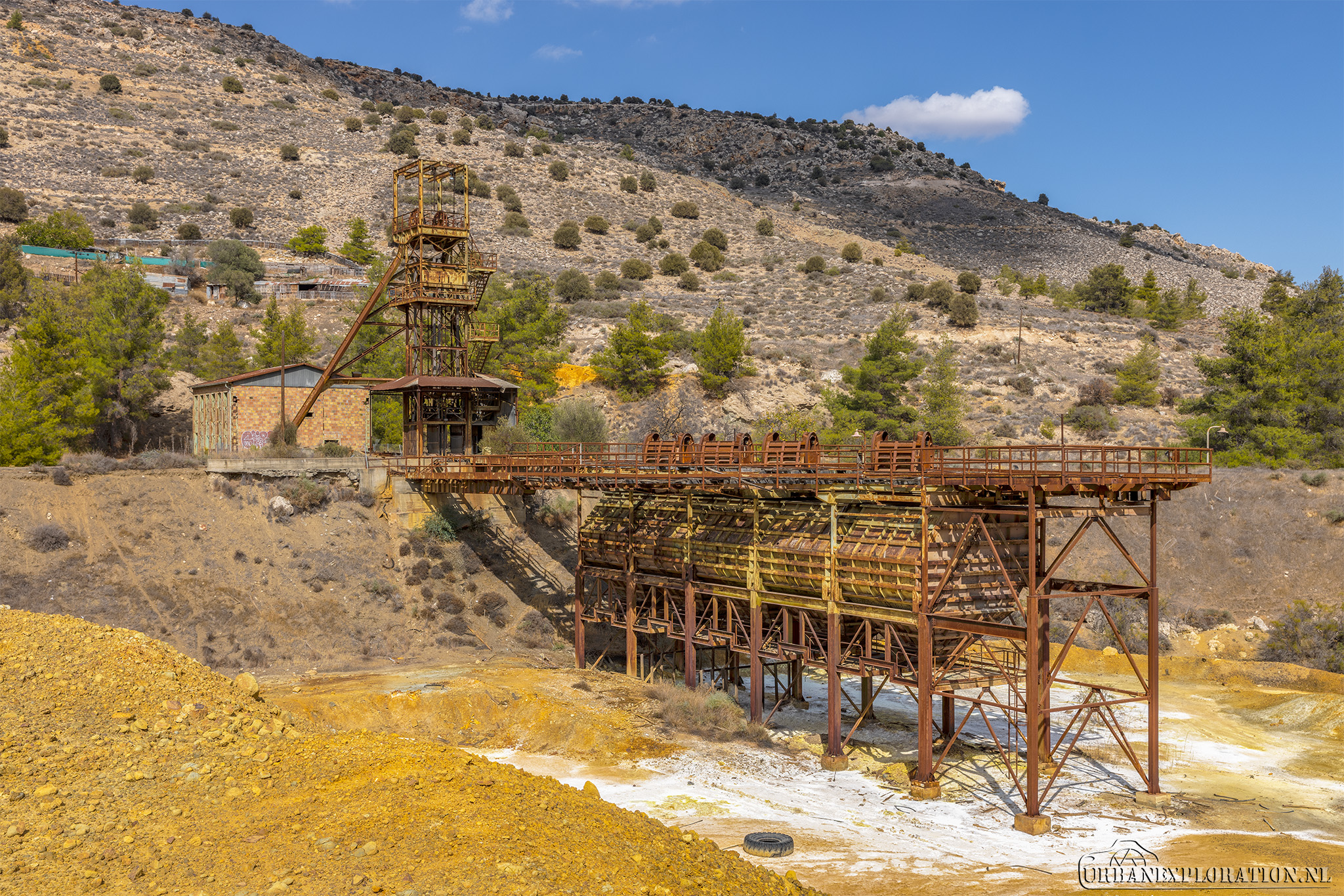 Kokkinogia Mine Mitsero - Cyprus - Urbanexploration.nl
